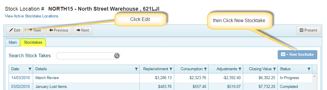 How to Perform a Stocktake – Axiapac Help Center