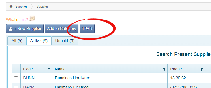 Taxable Payments Annual Report (TPAR) – Axiapac Help Center