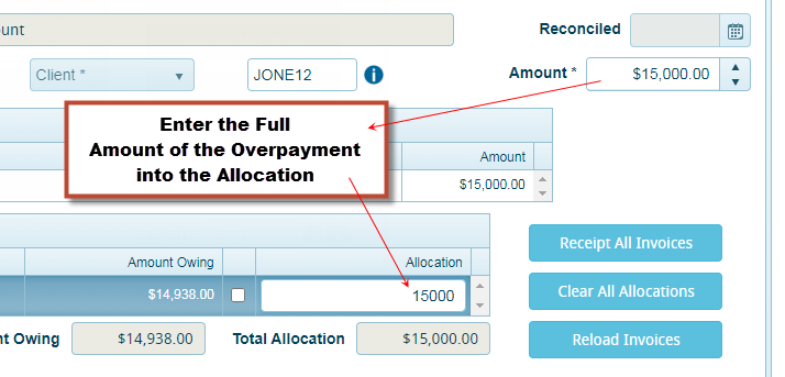 How to Process a Receipt when you have been Overpaid? – Axiapac Help Center