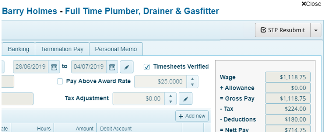 How to Resubmit a Rejected STP Lodgement for an Employee – Axiapac Help ...