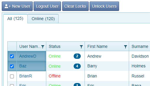User View – Axiapac Help Center