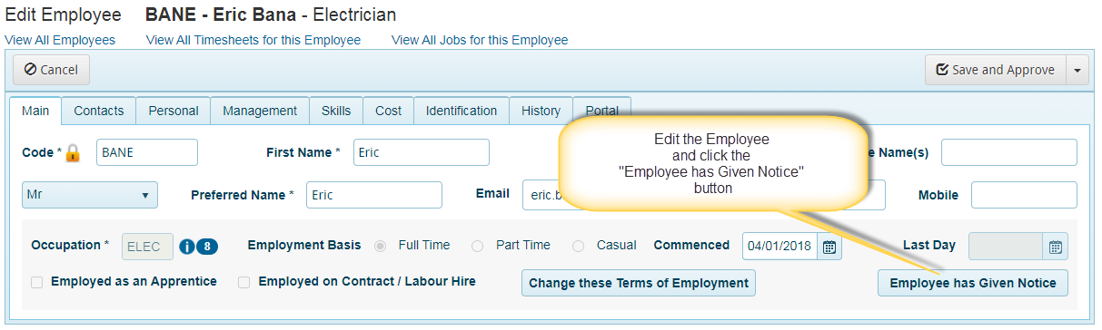 How to Terminate an Employee – Axiapac Help Center