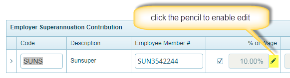 How to Update the Employer Superannuation Contribution – Axiapac Help Center