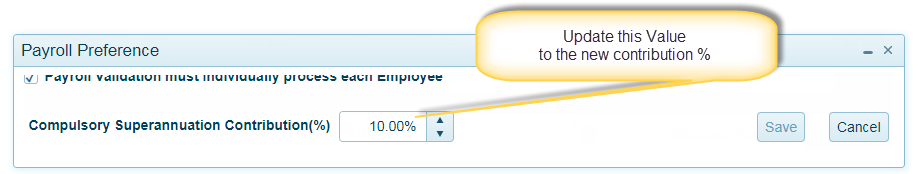 How to Update the Employer Superannuation Contribution – Axiapac Help ...